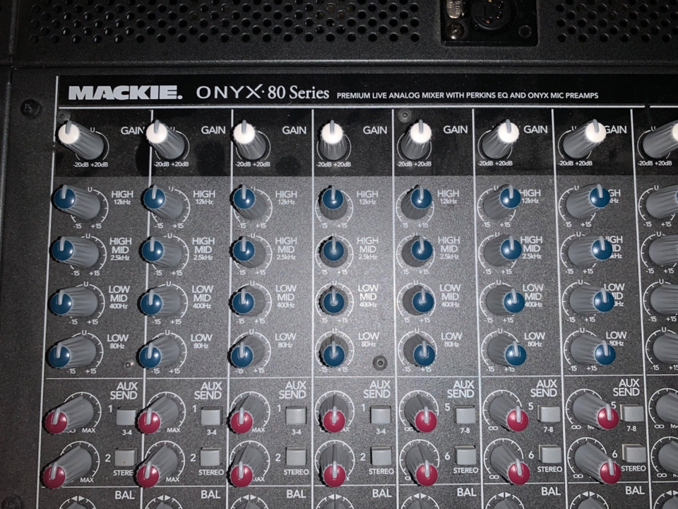 Mackie Onyx 2480 24 Channel Live Analog Soundboard Used LOCAL PICKUP ...