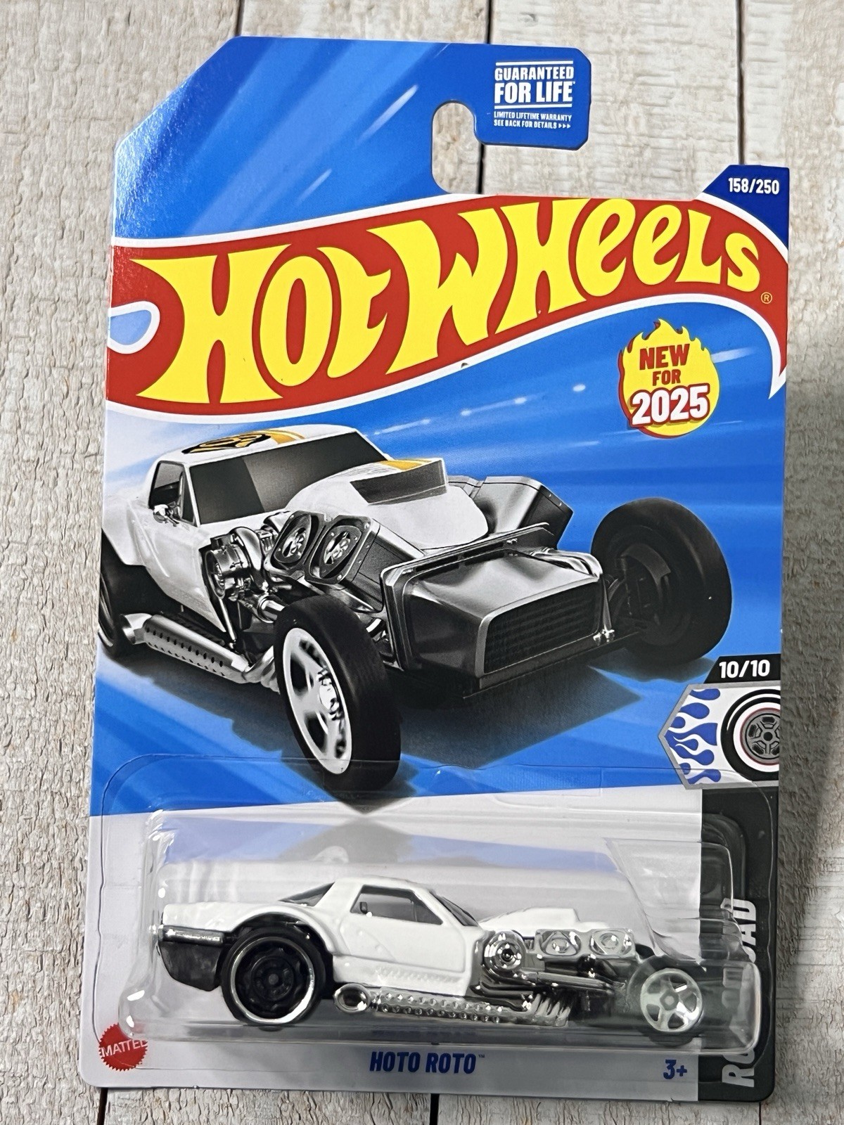 New Hot Wheels 2025 Case N Rod Squad 10/10 Hoto Roto White 158/250 | eBay