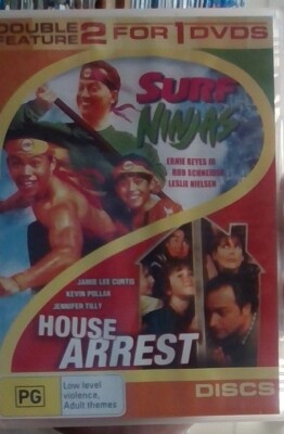 Surf Ninjas & House Arrest - Region 4 2 Disc Set DVD - Rob Schneider ...