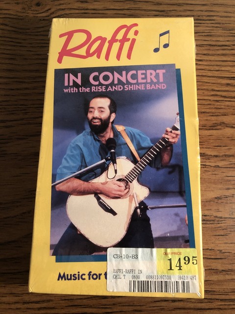 Raffi in Concert With the Rise and Shine Band (VHS, 1988) for sale ...