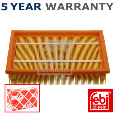 Febi Air Filter Fits Nissan Juke NV200 Note Micra Cube Tiida Renault ...