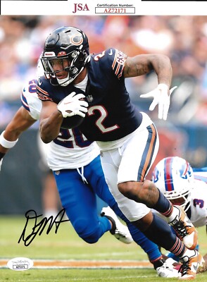 DJ MOORE signed autographed CHICAGO BEARS 8X10 photo w/ COA JSA AZ72171 ...
