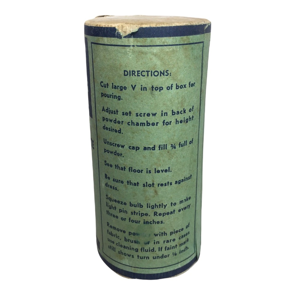 VINTAGE COLLINS SPECIAL MARKING POWDER 1930s- 40s Container | eBay