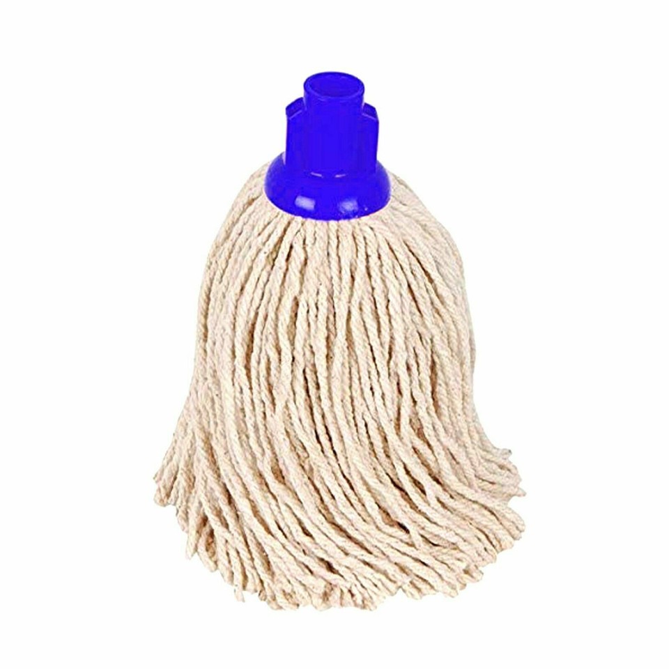 Cotton Floor Mops Heads Set Replacement Kitchen Cleaning Heavy Duty Mop 1-5PCS | eBay UK