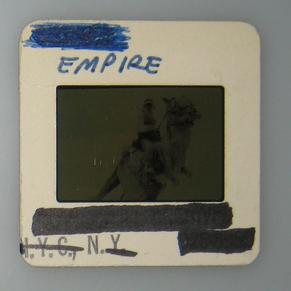 Orig STAR WARS EMPIRE STRIKES BACK 35m Production Slide HAMILL LUKE ...