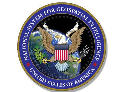 4" national system for geospatial intelligence logo sticker decal usa ...