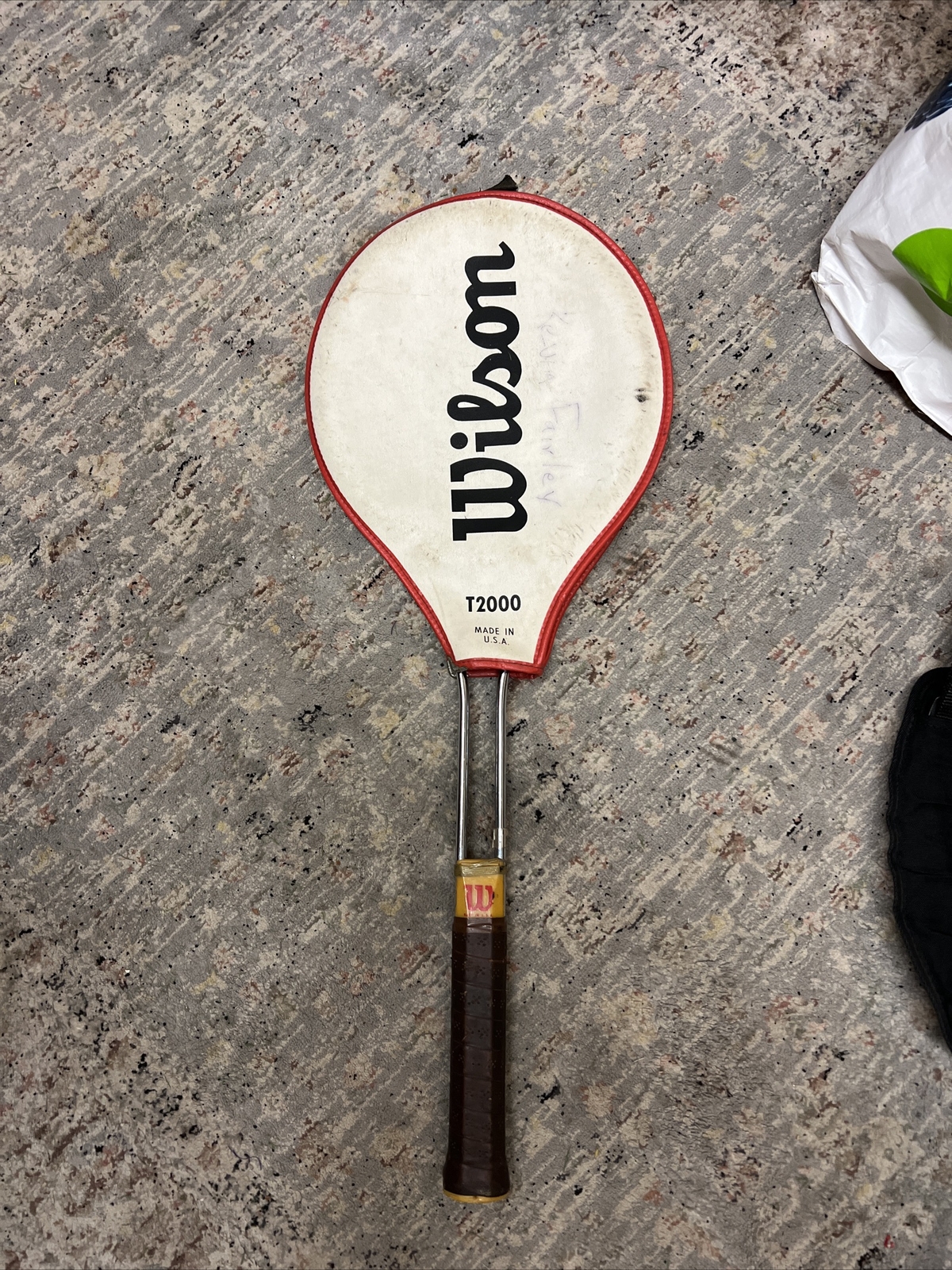 WILSON T2000 Metal Tennis Racket Racquet Medium 4 1/2" Grip | eBay