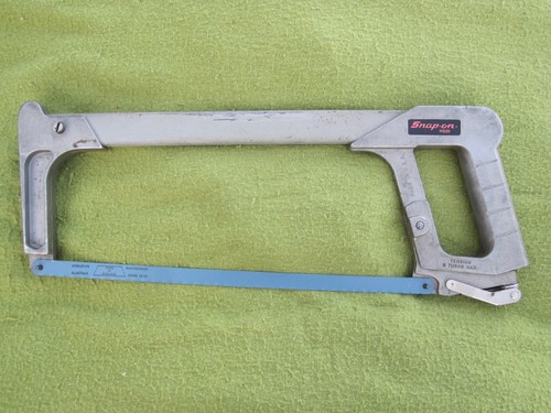 Snap-on 12" High Tension Aluminum Body Hacksaw HS20 New Blade USA | eBay