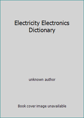 Electricity Electronics Dictionary by unknown author | eBay