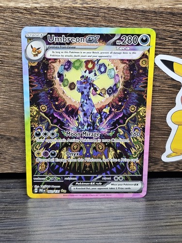 Umbreon EX 161/131 Prismatic Evolutions SIR Pokémon Card - 2025 🔥 ...