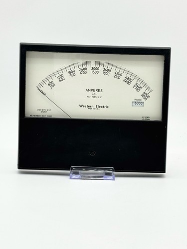 Vintage Western Electric Bell System Panel Meter | eBay