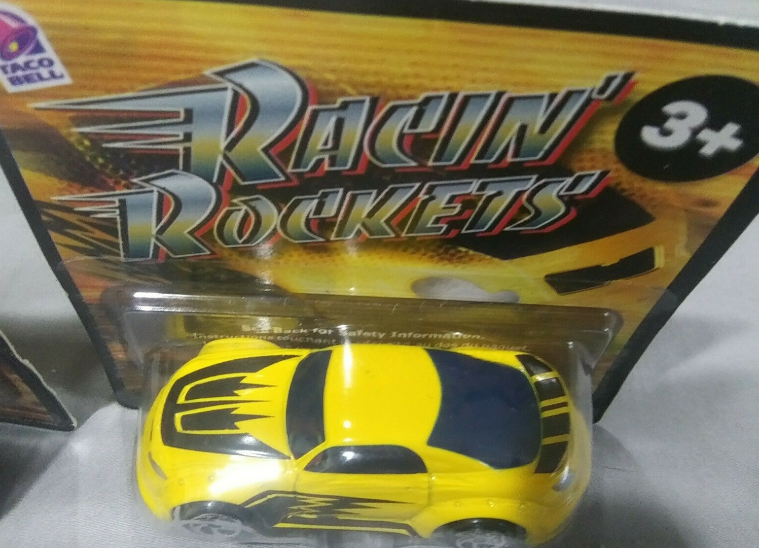 Taco Bell 2002 Racin' Rockets Race Cars Set 2 cars of 4 MIP kids meal ...