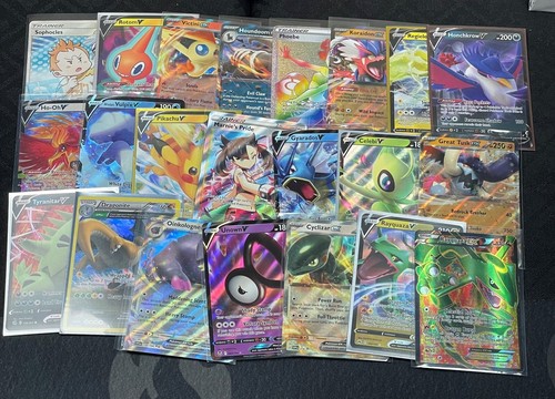 Pokemon TCG 100 Card Lot 1 Ultra Rare, 8 Holos, 6 Black Star Rares, 85 ...