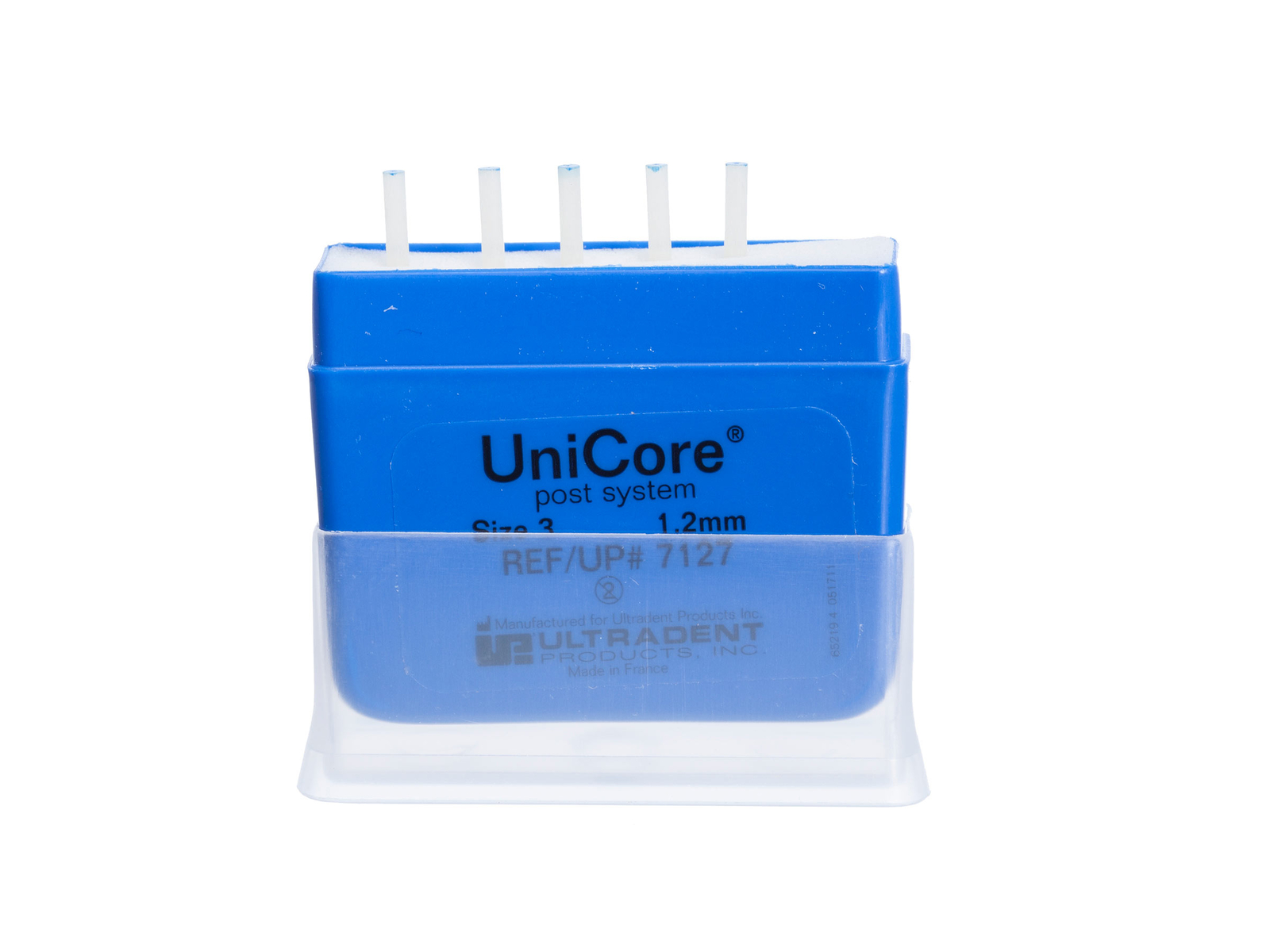 Ultradent 7127 Ultradent Unicore Endodontic Posts #3 1.2mm Blue Glass ...