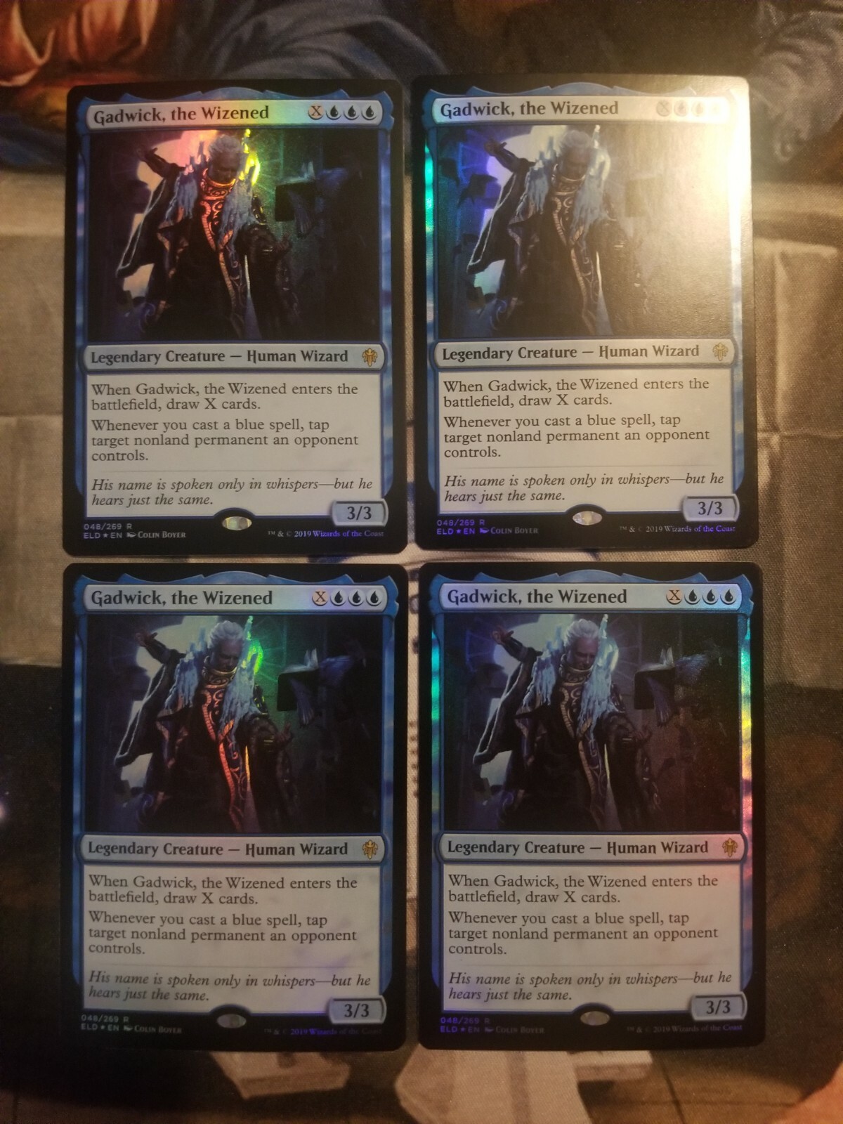 Gadwick The Wizened 4x FOIL ** 50% Off $30+ ** Magic The Gathering MTG ...