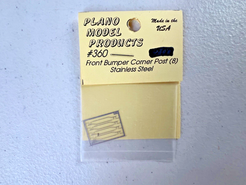 Plano Model Products #360 HO Front Bumper Corner Post for Herpa Trucks ...