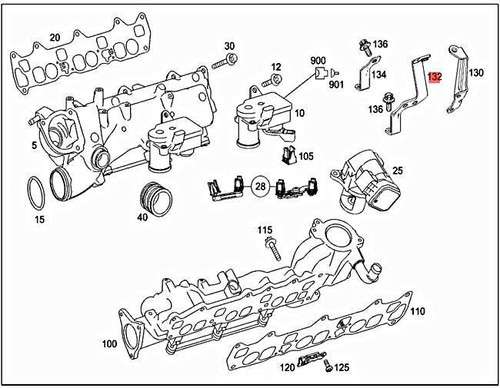 Genuine MERCEDES Support 6420961545 | eBay