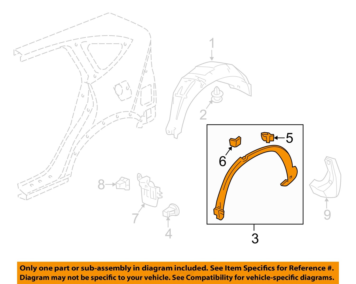 Honda+74450T0AA01+Genuine+OEM+Factory+Original+Wheel+OPNG+MLDG for sale ...