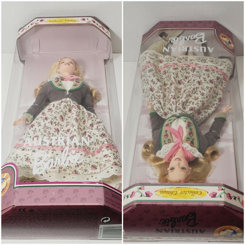 NEW 1998 Austrian Barbie Doll Collector Edition Dolls of the World ...