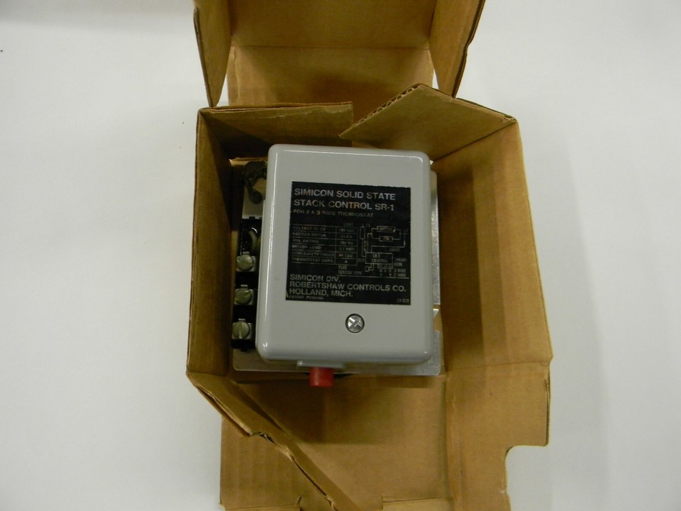 New Simicon Solid State Stack Control SR-1 for 2 and 3 Wire Thermostat ...