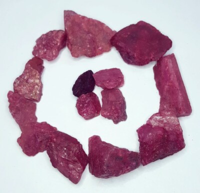 Loose 292.27 Ct Natural Red Beryl Bixbite Rough Lot Brazilian Beryl Rough Gem | eBay