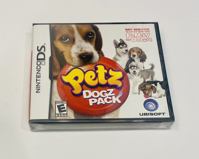 Petz Dogz Pack Pets Dogs Nintendo DS 2008 BRAND NEW FACTORY SEALED ...