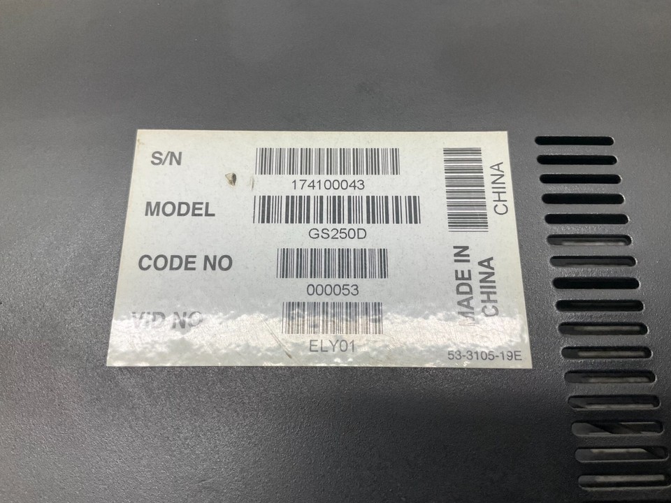 Bogen GS250D Gold Seal Series Power Amplifier 120V~4.0A T5AL / 250VAC ...