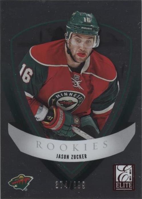 2012-13 Panini Rookie Anthology - Elite Rookies Jason Zucker #39 /999 ...