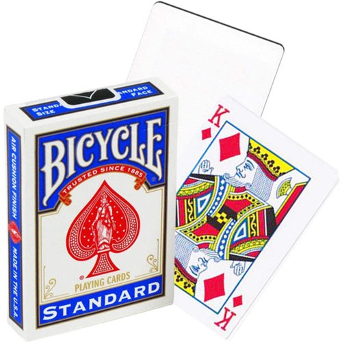 Bicycle Blank Back Standard Face White Magic Tricks Cards Deck USPCC Blue New | eBay