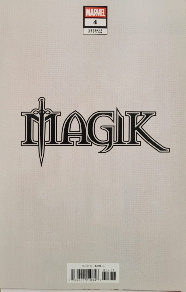 Magik #4 Rose Besch Virgin Variant (Marvel Comics June 2025) | eBay UK