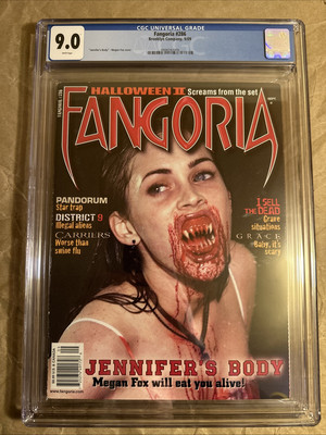 Fangoria Magazine #286 “Jennifer’s Body” Megan Fox Cover CGC 9.0 RARE ...