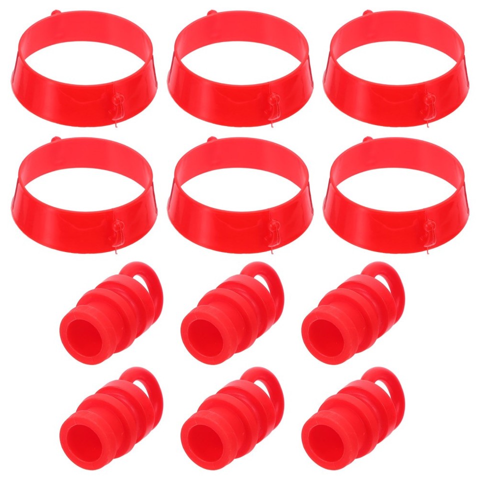1 Set Traffic Cone Accessories - Safety Cone Connector - Barrier Collar ...