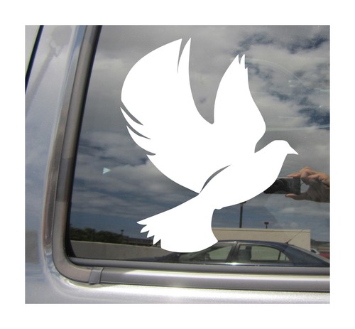 Flying Dove - Christian Christ Holy Spirit Car Vinyl Decal Window ...