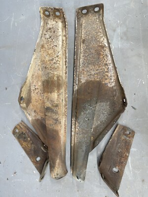 1965 Chevy Impala SS Front Bumper Mounting Brackets Braces Belair ...