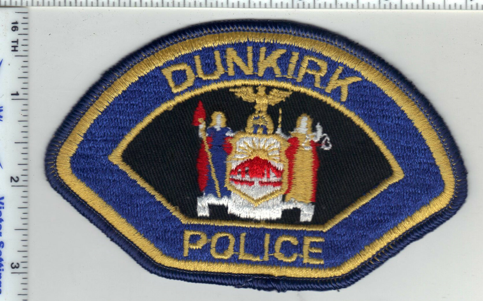 Dunkirk Police (New York) 2nd Issue 2nd Batch Shoulder Patch | eBay