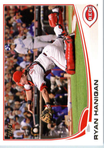 2013 Topps #649 Ryan Hanigan Reds NM-MT | eBay