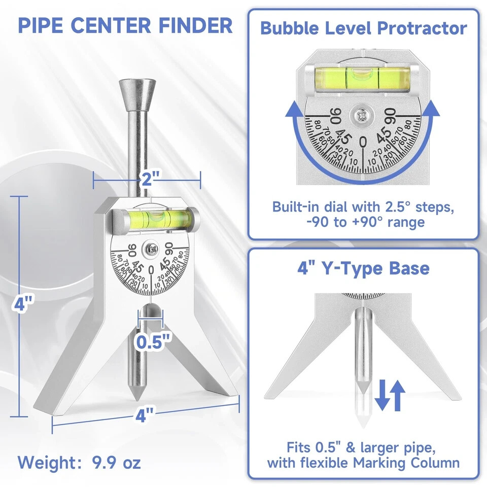 Premium Pipe Center Finder Essential Center Finder Tool For Pipefitters ...