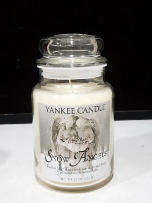 NOS Yankee Candle Snow Angels 22 OZ Retired Rare SNOW ANGELS | eBay