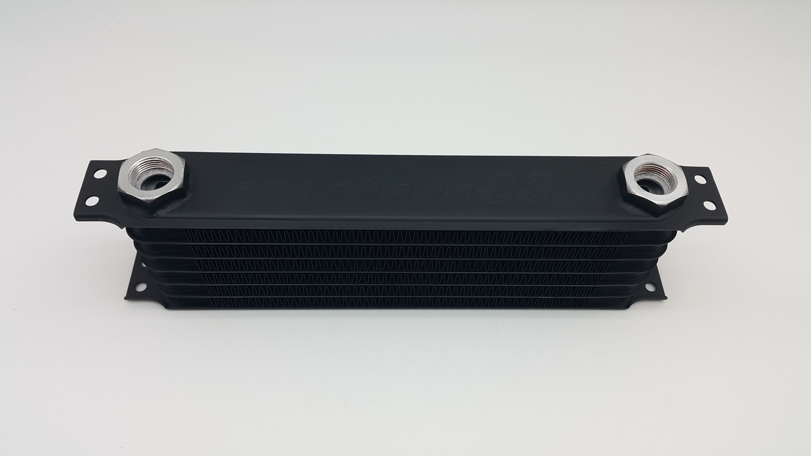 7 Rows Black Racing Engine Oil Cooler Port Fittings AN -10 Exchangeable ...