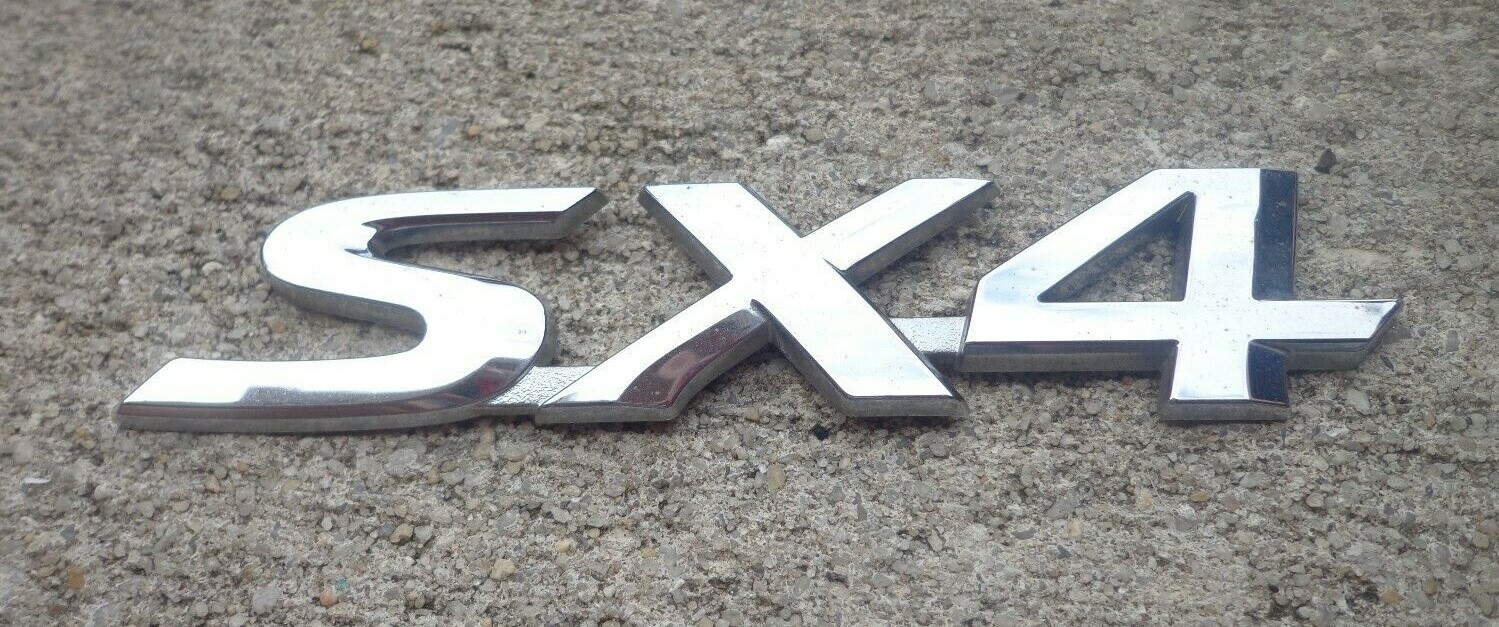 Suzuki SX4 emblem trunk script badge decal logo symbol OEM Genuine ...