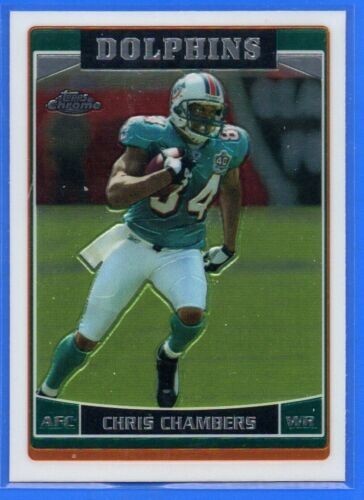 2006 Topps Chrome Football #18 Chris Chambers | eBay