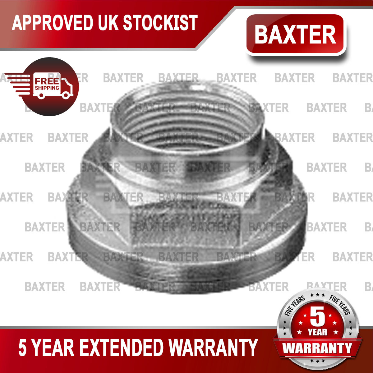 Fits Land Rover Discovery Range Sport Baxter Front Rear Stub Axle Nut ...