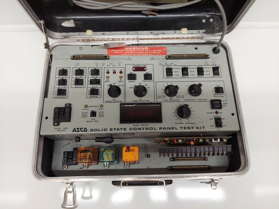 ASCO Solid State Control Panel Test Kit BR | eBay