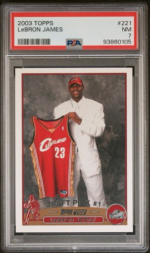 2003-04 Topps - 2003 NBA Draft #221 LeBron James (RC) | eBay