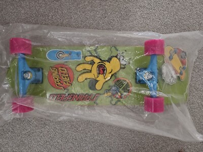Santa Cruz Simpsons Skateboard Bart Cruiser Limited Edition Complete ...