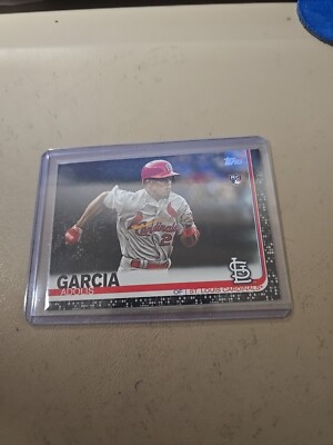 2019 ADOLIS GARCIA TOPPS BLACK BORDER ROOKIE CARD. ST. LOUIS CARDINALS ...