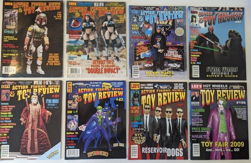 Lee's Action Figure News & Toy Review Magazines Lot of 8 (#45-196 ...