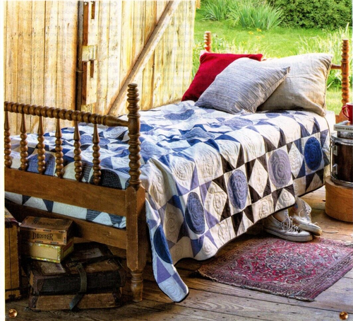 Denim Star Quilt Quilt Pattern Pieced/Applique NR | eBay