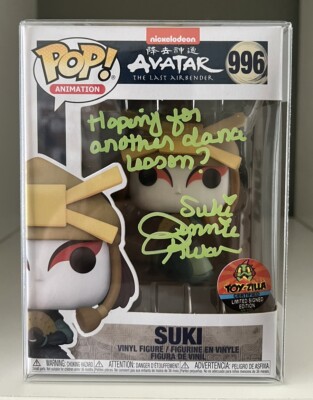 Funko POP! Avatar The Last Airbender Suki #996 Signed Jennie Kwan COA ...