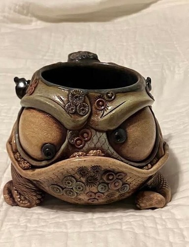 Robin Gilpin Original Stoneware Whimsical Monster Mug-5" x 6" -New | eBay